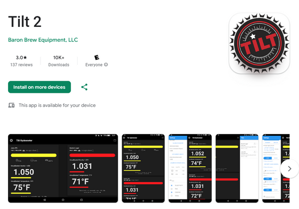 Android App (APK file) for Side Loading (Android 8-16) – Tilt Hydrometer